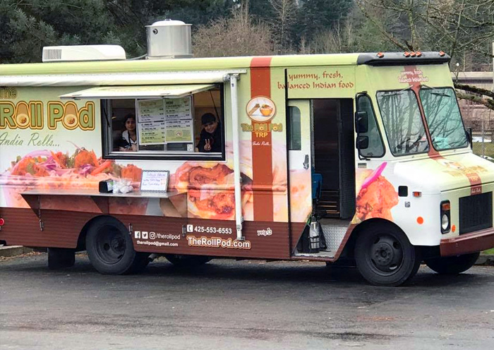 The Roll Pod - Food Truck Schedule - Indian, Vegetarian - Food Truck ...