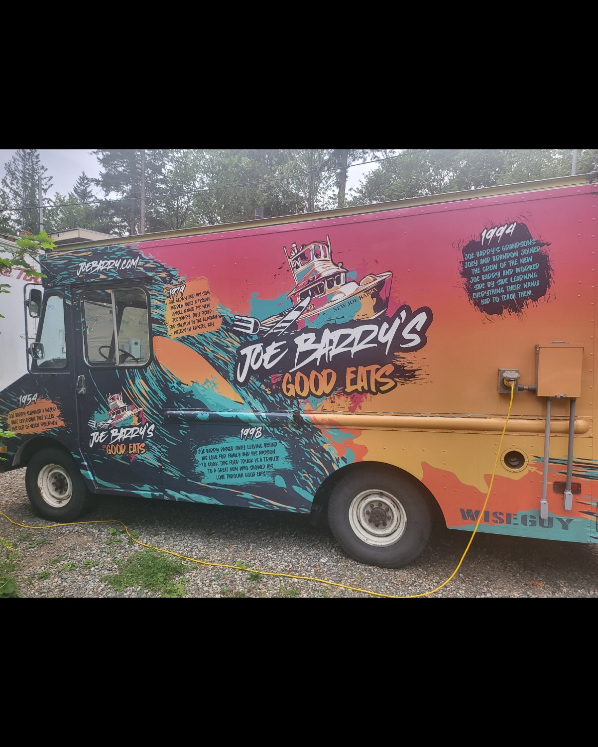 Joe Barry's Good Eats - Food Truck Schedule - Pasta, Seafood, Tacos ...