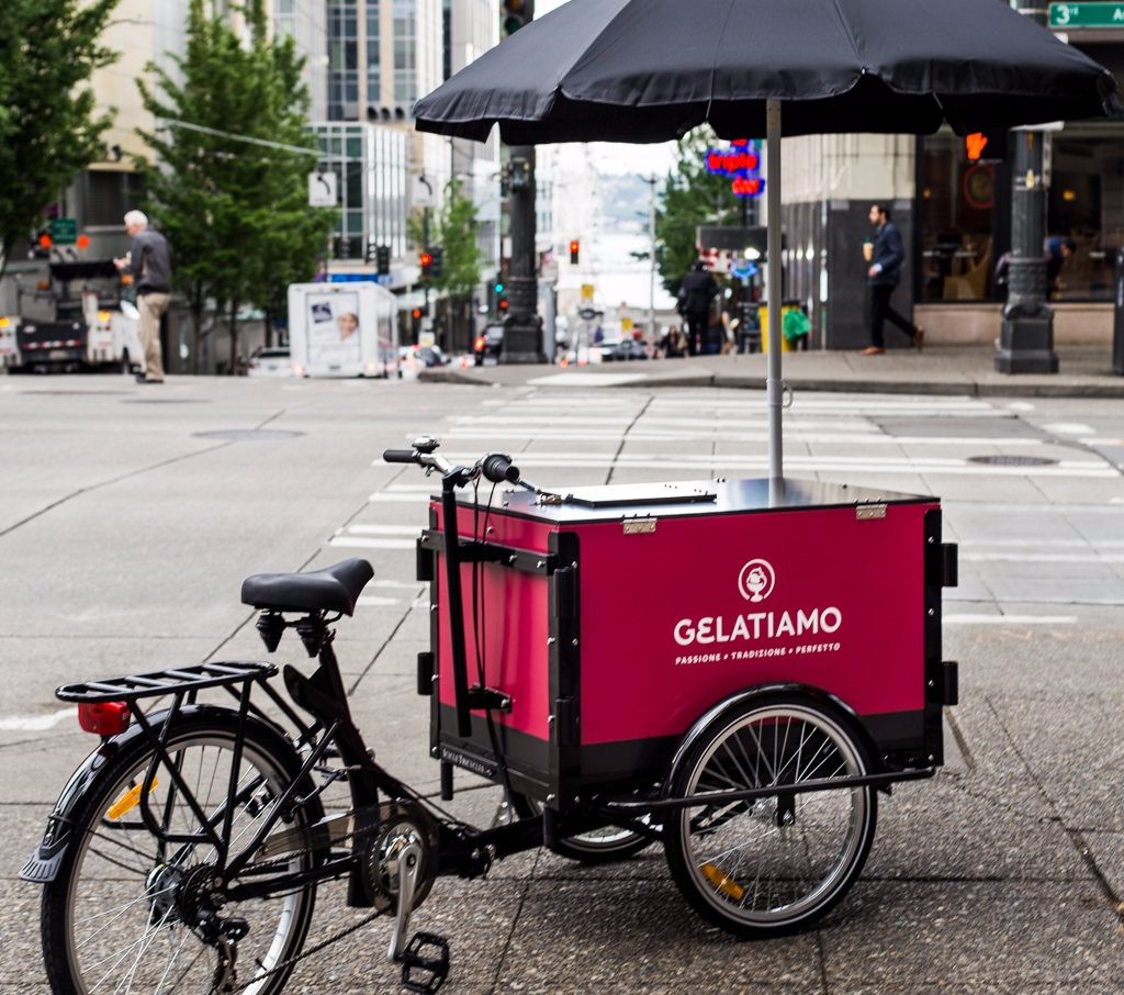 Gelatiamo Gelato Bike - Food Trailer Schedule - Dessert - Food Trailer ...