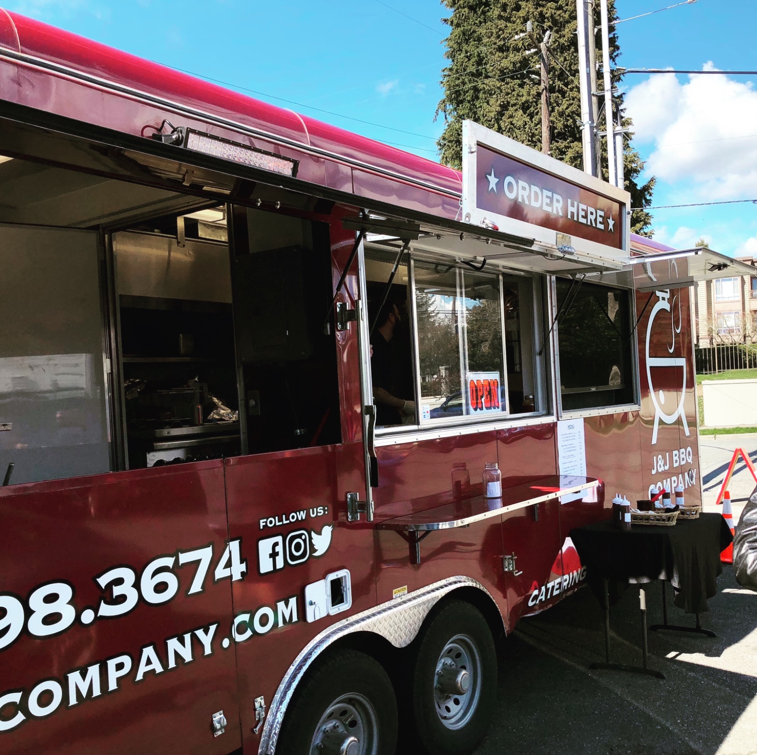 J & J BBQ COMPANY - Food Trailer Schedule - BBQ, Sandwiches, Southern ...