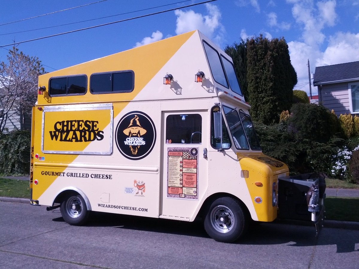 Cheese Wizards - Food Truck Schedule - American, Sandwiches, Soup ...